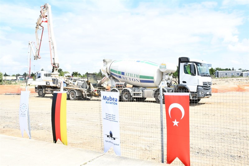 Vali Aziz Yıldırım Mubea Aviation Havacılık Fabrikasının Temel Atma ... Vali Aziz Yıldırım Mubea Aviation Havacılık Fabrikasının Temel Atma ...