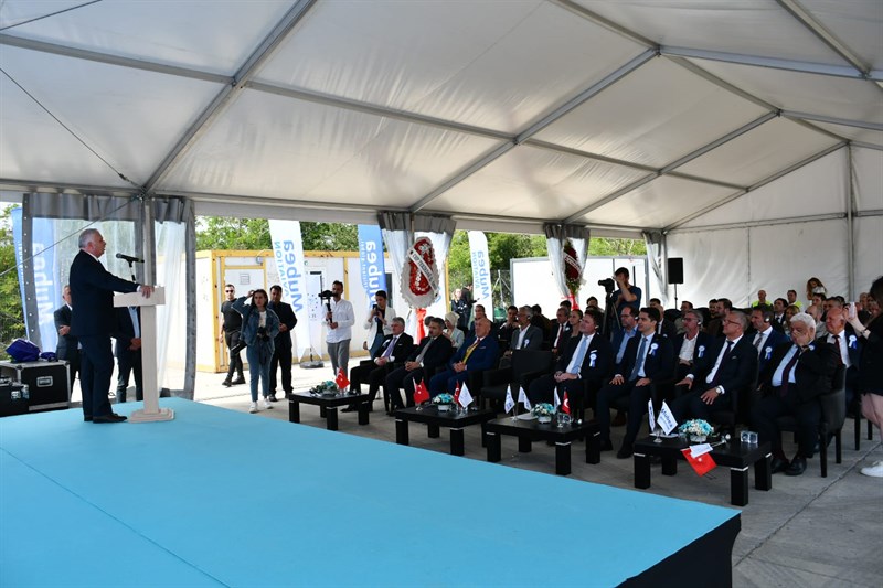 Vali Aziz Yıldırım Mubea Aviation Havacılık Fabrikasının Temel Atma ... Vali Aziz Yıldırım Mubea Aviation Havacılık Fabrikasının Temel Atma ...